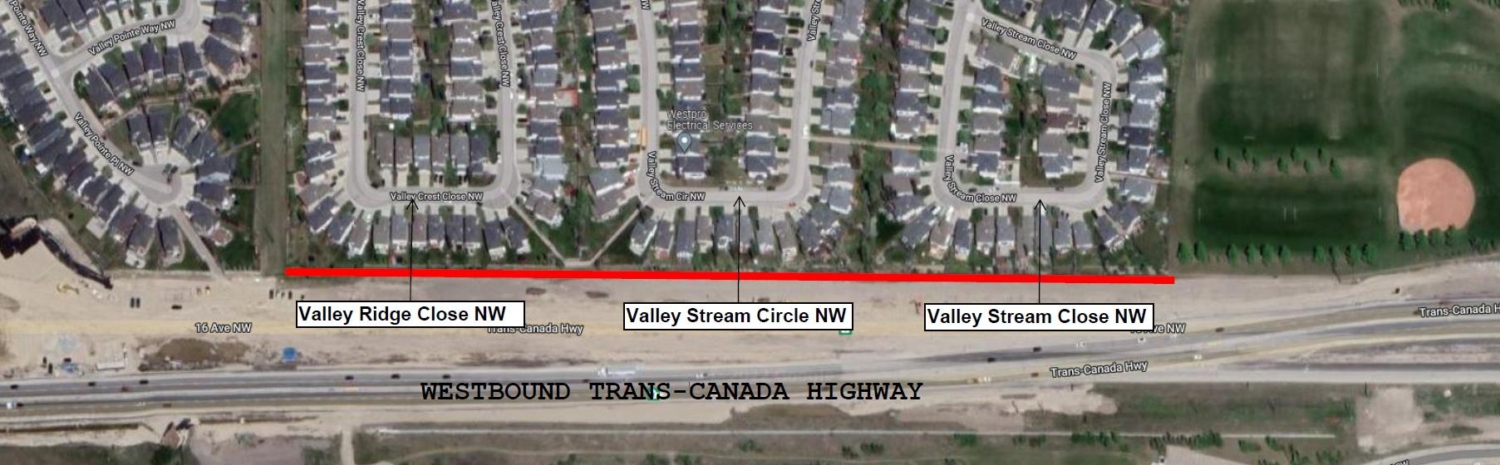 Valley Ridge Fence Rehabilitation - West Calgary Ring Road