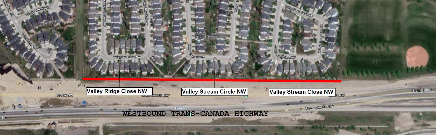 Valley Ridge Fence Rehabilitation - West Calgary Ring Road